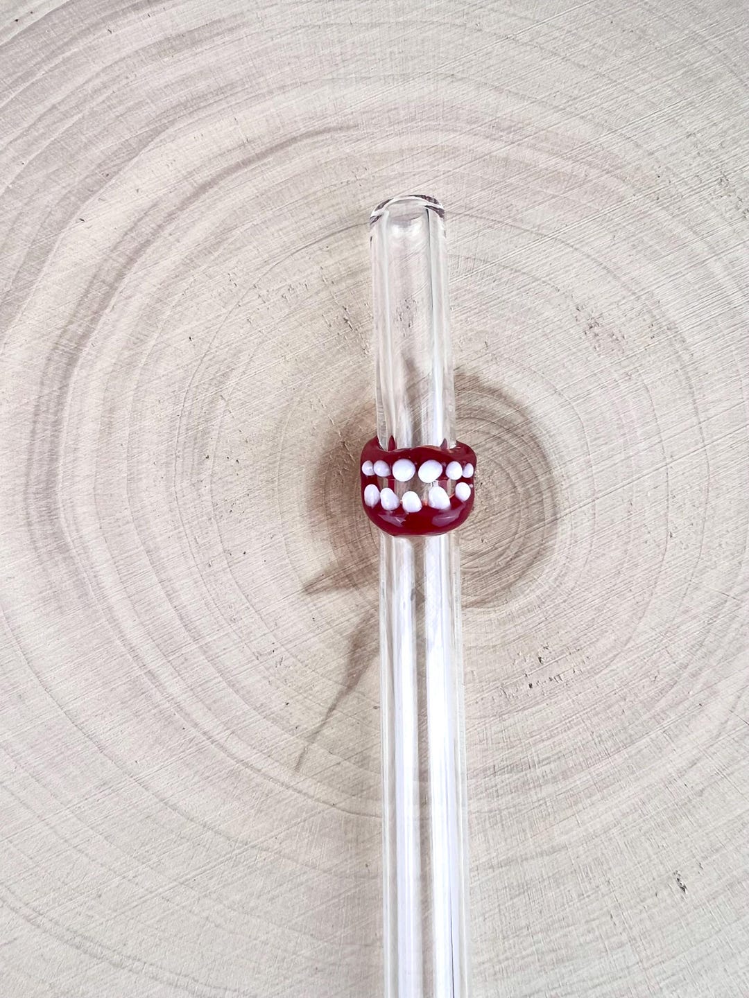 Smile Glass Straw: Custom Straw, Made to Order - Etsy