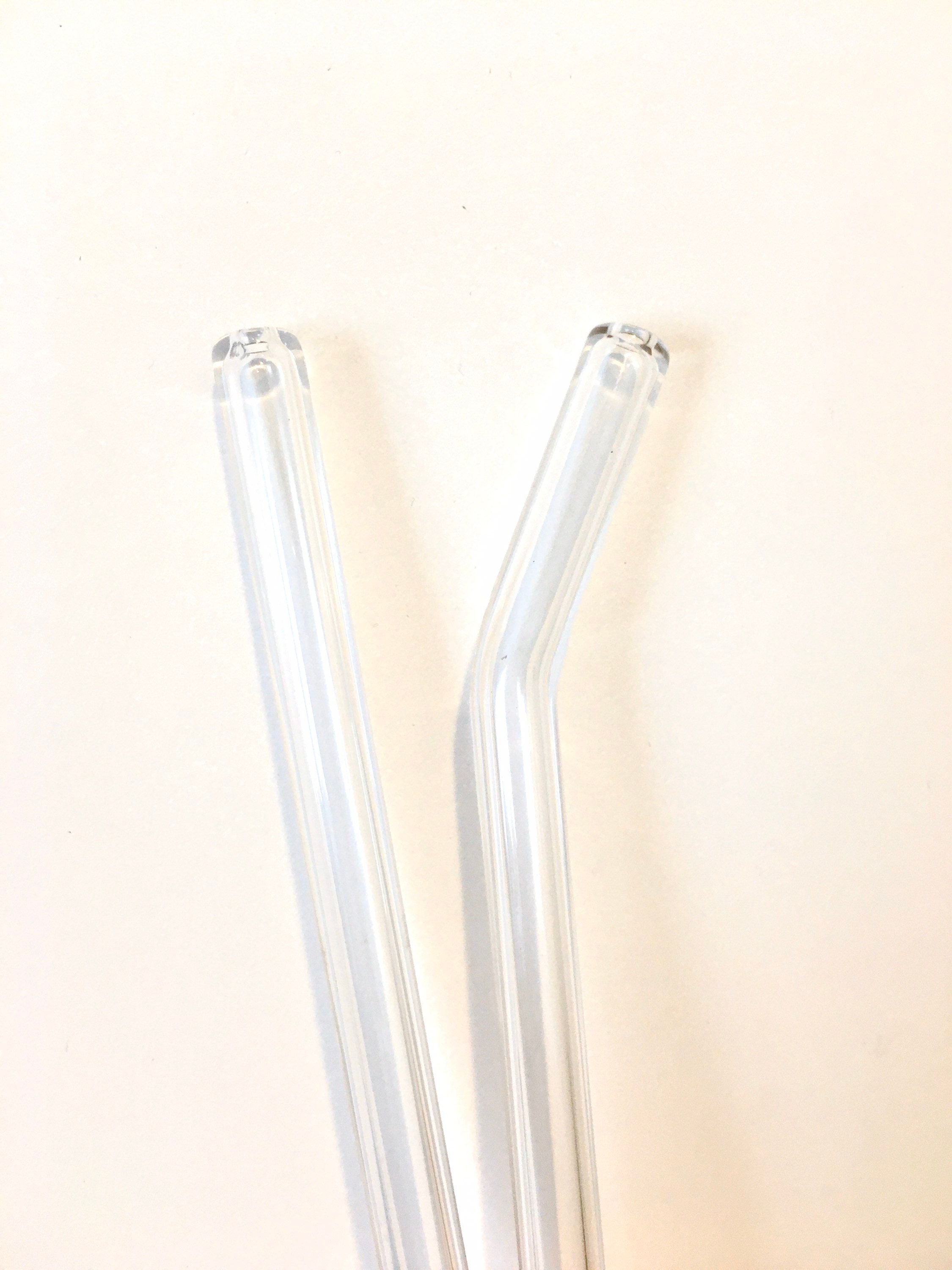 Clear GLASS STRAW - Custom Straws | Reusable Straws | Glass Straws ...