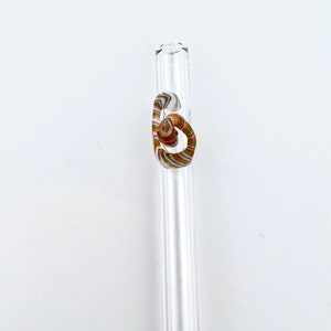 Snake GLASS STRAW Reusable Straws Glass Straws Snake Straws Unique ...