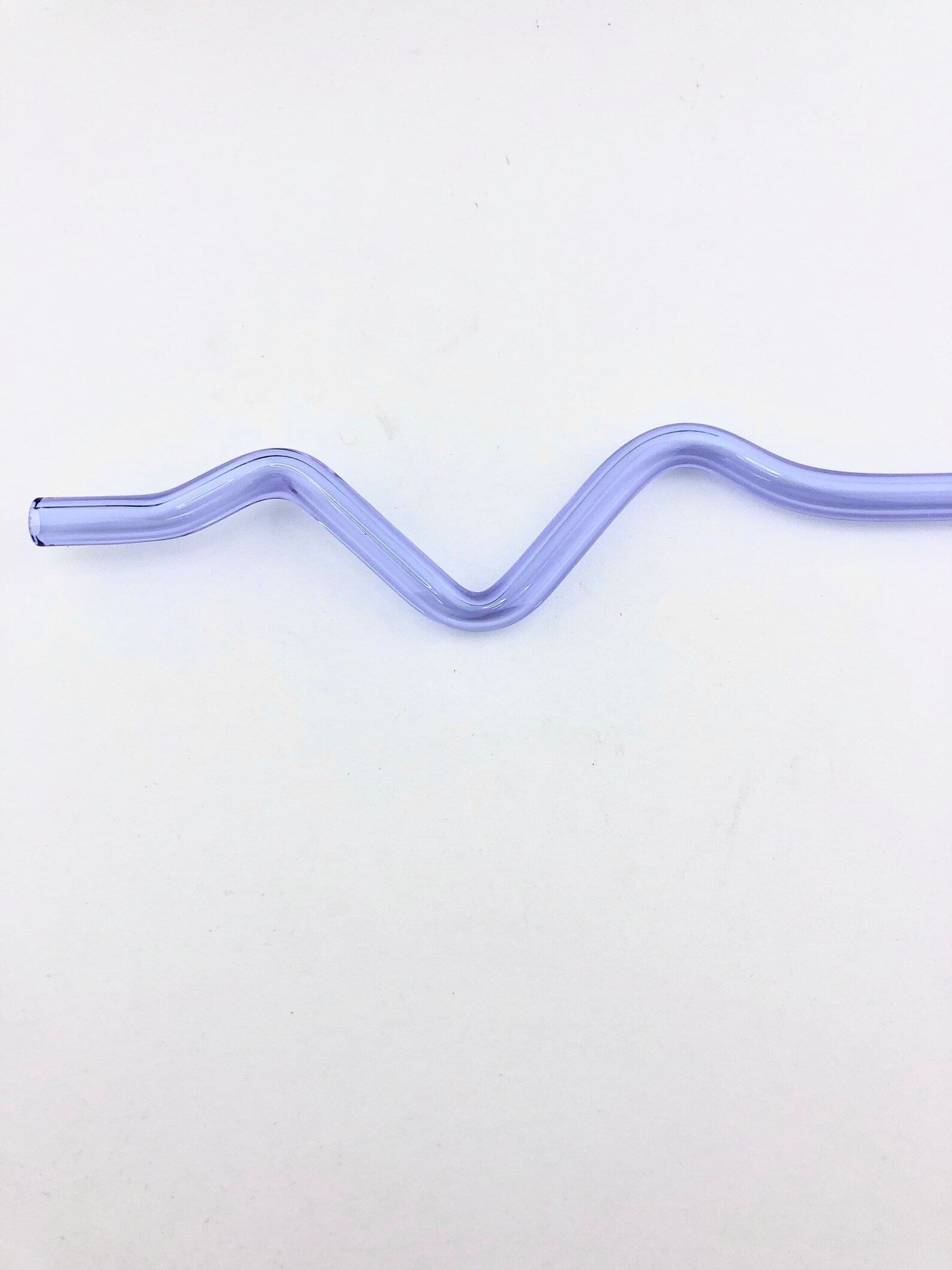 Purple Crazy GLASS STRAW Reusable Straws Bendy Straws | Etsy