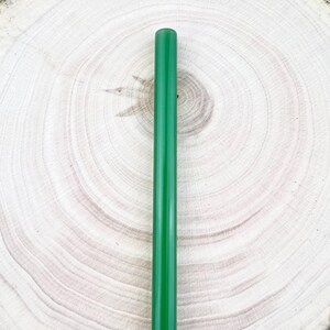 Opaque Green GLASS STRAW - Green Straws | Reusable Straws | Eco ...