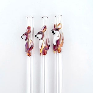 Fox GLASS STRAW - Boba Straws | Smoothie Straws | Thin Straws ...