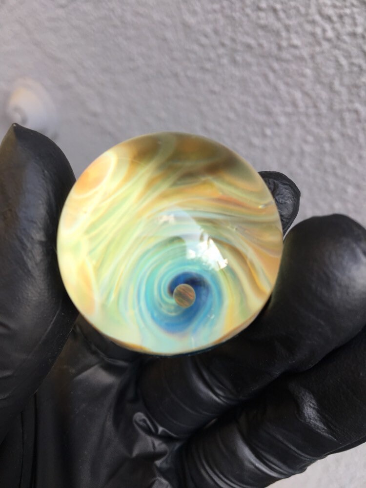Vortex Marble / Glass Sphere / Borosilicate marble / Opal / Opal marble