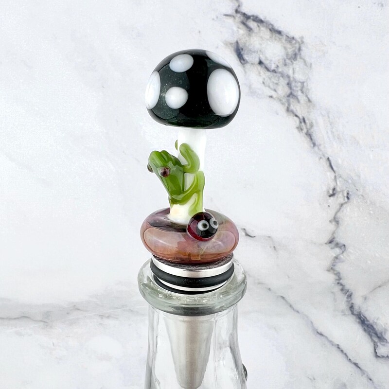 Red Frog Glass Bottles - Etsy