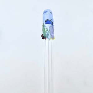 Ocean Scape With Fish GLASS STRAW - Reusable Straws | Glass Straws ...