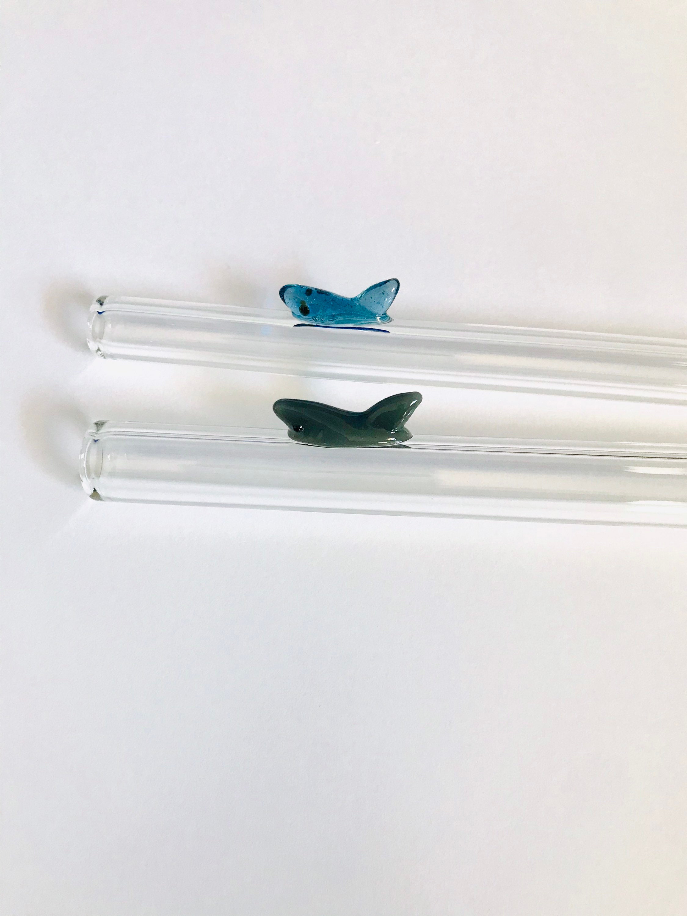 Shark GLASS STRAWS - Reusable Straws | Glass Straw | Eco Friendly Straw ...
