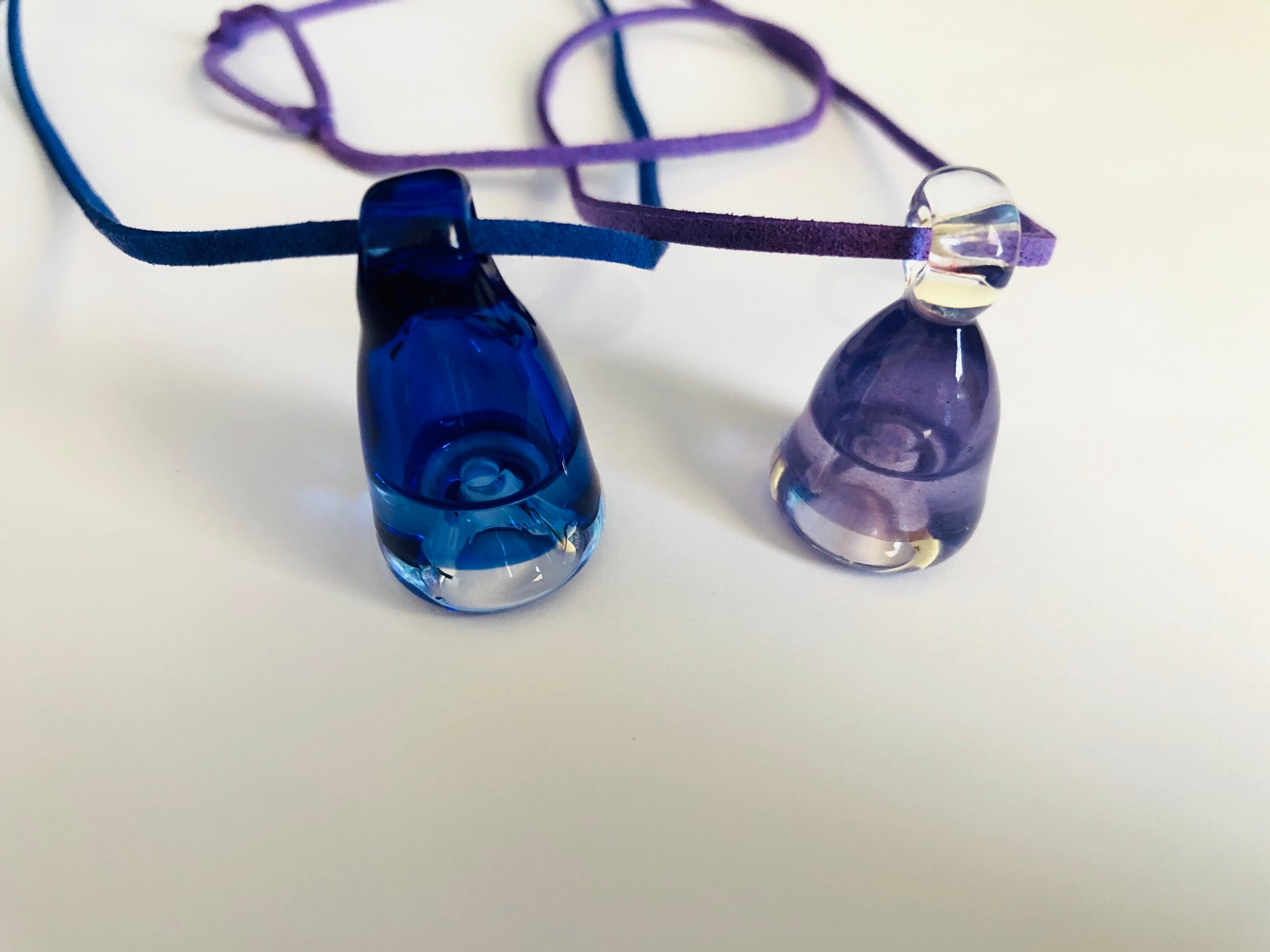 Essential Oil Diffuser Pendant - Custom Made to order handmade glass ...