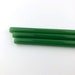 Opaque Green GLASS STRAW Green Straws Reusable Straws Eco Friendly ...