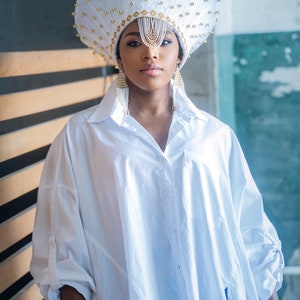 Isicholo White/gold - Etsy