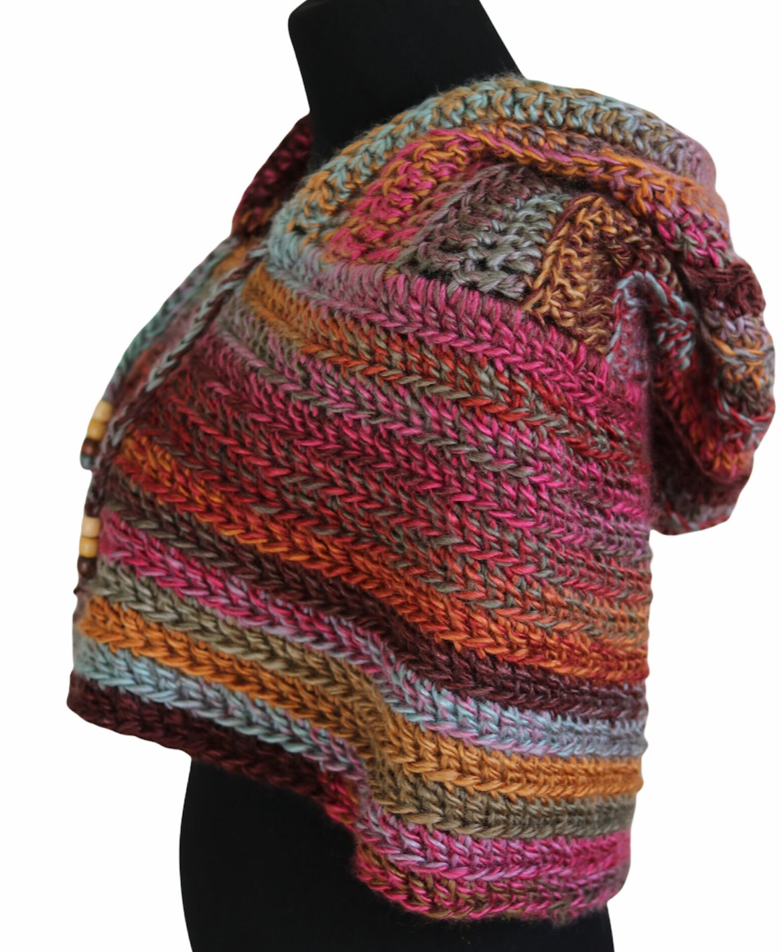 Crochet Hooded Capelet PATTERN & VIDEO TUTORIAL - Etsy