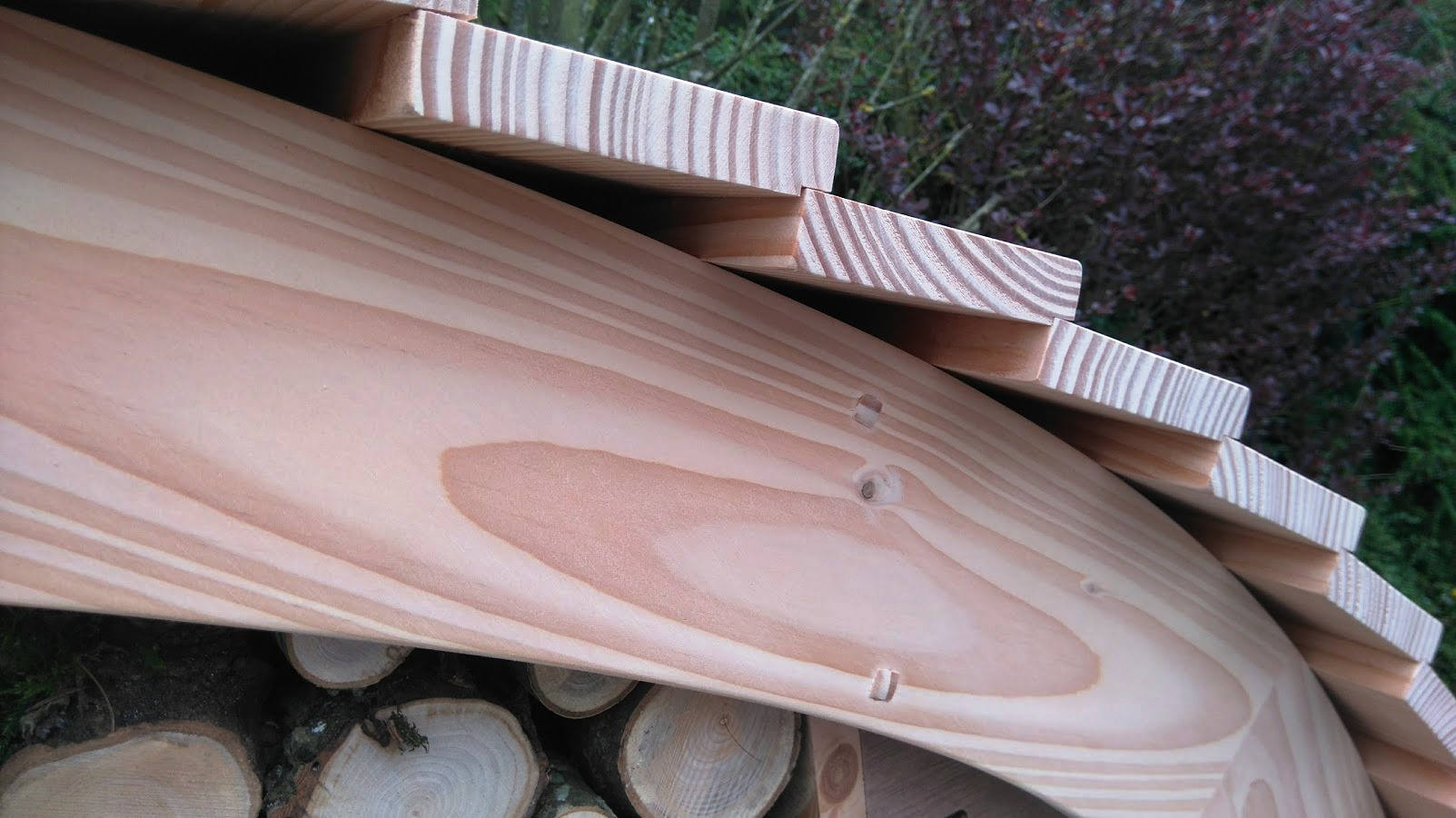 Bespoke Wildlife Habitat. Insect Hotel. 5' High, Made With Natural ...