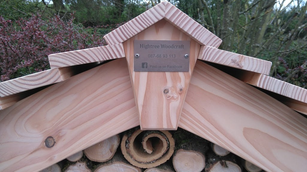 Bespoke Wildlife Habitat. Insect Hotel. 5' High, Made With Natural ...