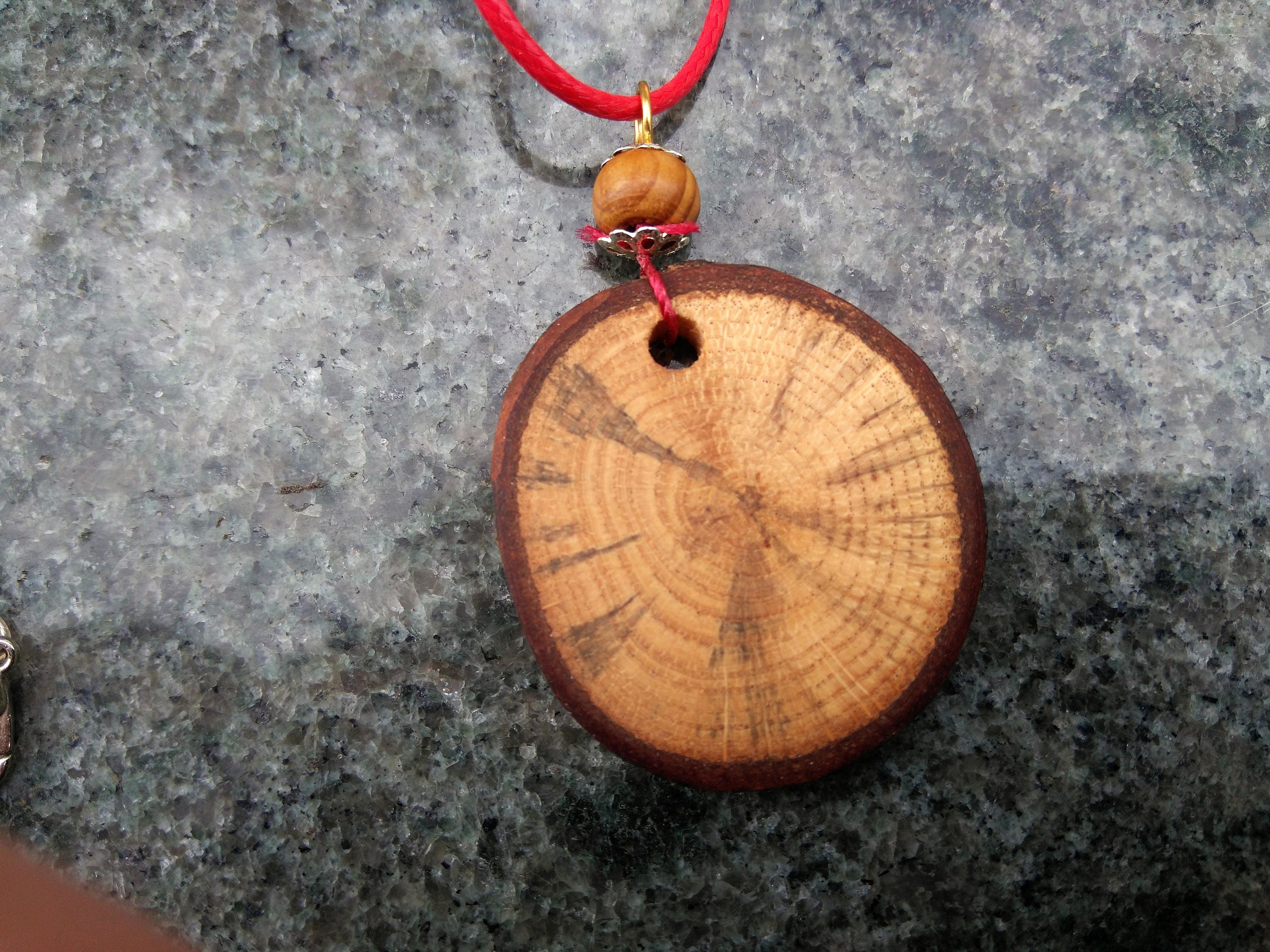 Protection Amulet, Oak Pendant, Charm Necklace, Luck Charm, Hand ...