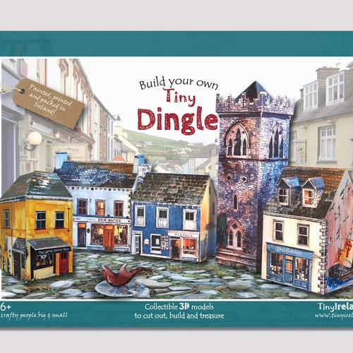 Build Your Own Tiny Dublin an Innovative Irish Paper Model - Etsy