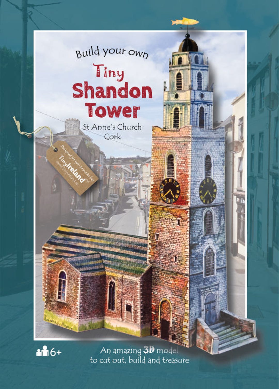 Build Your Own Tiny Shandon Tower- an Innovative Irish Paper Model Kit ...