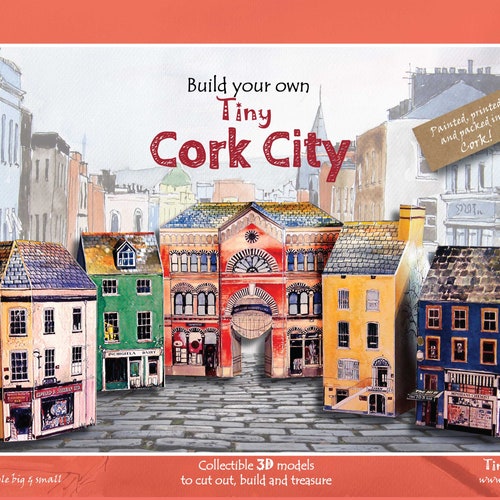 Build Your Own Tiny Dublin an Innovative Irish Paper Model | Etsy