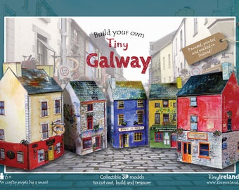 Build Your Own Tiny Dublin an Innovative Irish Paper Model Kit - Etsy
