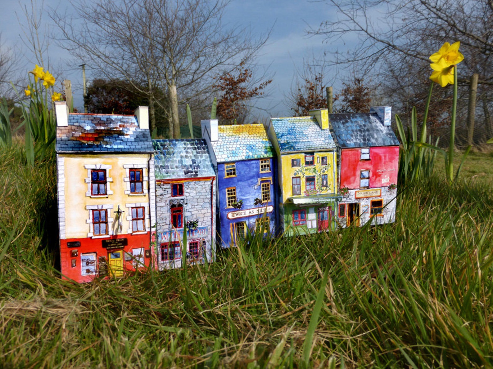 Build Your Own Tiny Galway - an Innovative Irish Paper Model Kit - Etsy UK