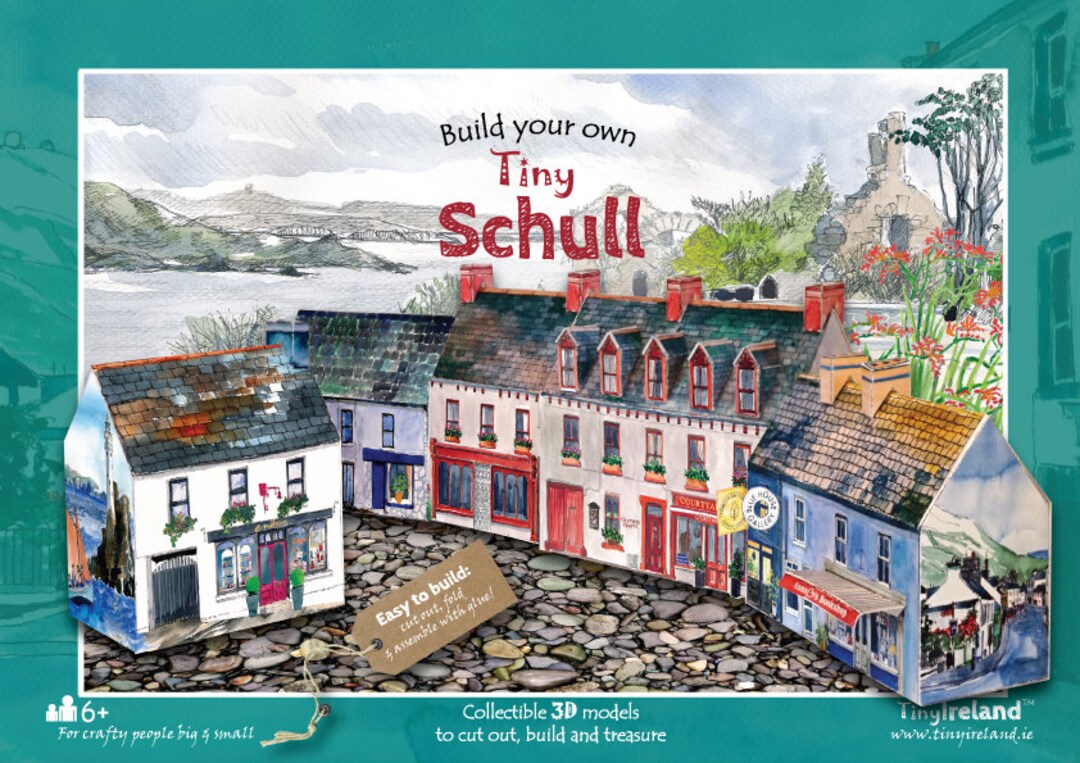Build Your Own Tiny Schull - an Innovative Irish Paper Model Kit - Etsy ...