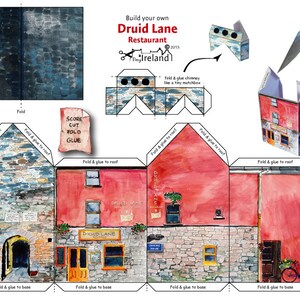 Build Your Own Tiny Galway - an Innovative Irish Paper Model Kit - Etsy UK