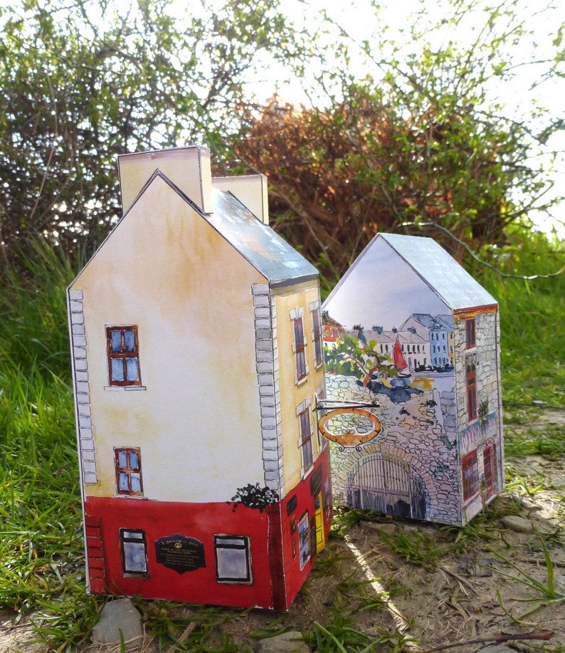 Build Your Own Tiny Galway - an Innovative Irish Paper Model Kit - Etsy