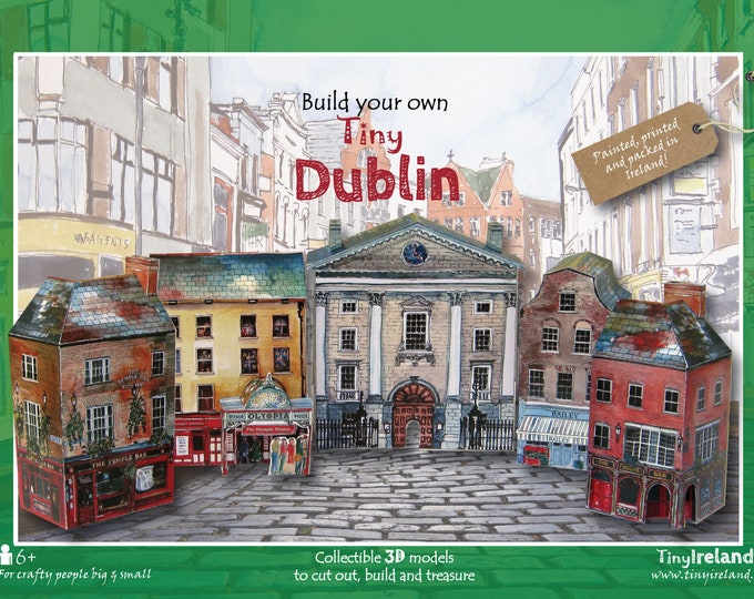 Build Your Own Tiny Dublin - an Innovative Irish Paper Model Kit - Etsy