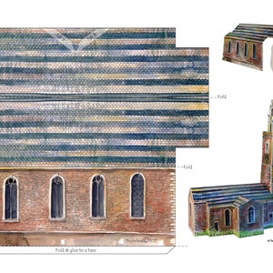 Build Your Own Tiny Shandon Tower- an Innovative Irish Paper Model Kit ...