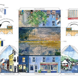 Build Your Own Tiny Schull - an Innovative Irish Paper Model Kit - Etsy ...
