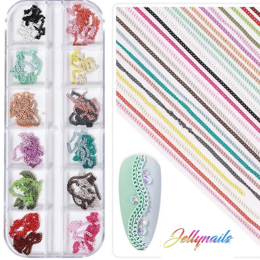 Pastel Colors Nail Art