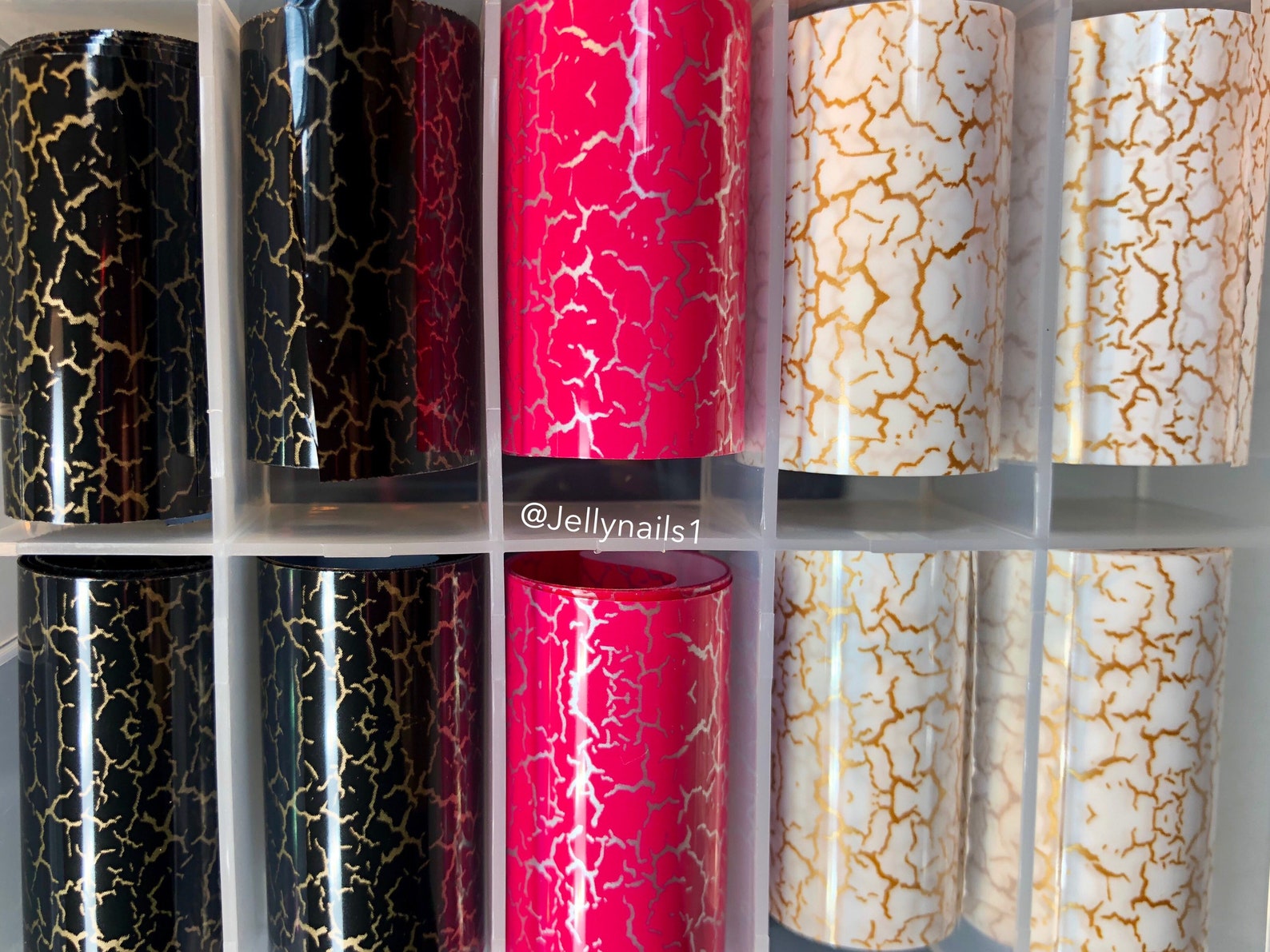 Marbling Crackle Designs Patterns Nail Transfer Foils Decals - Etsy