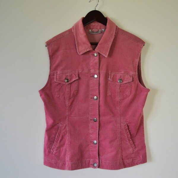 Pink Waistcoat - Etsy