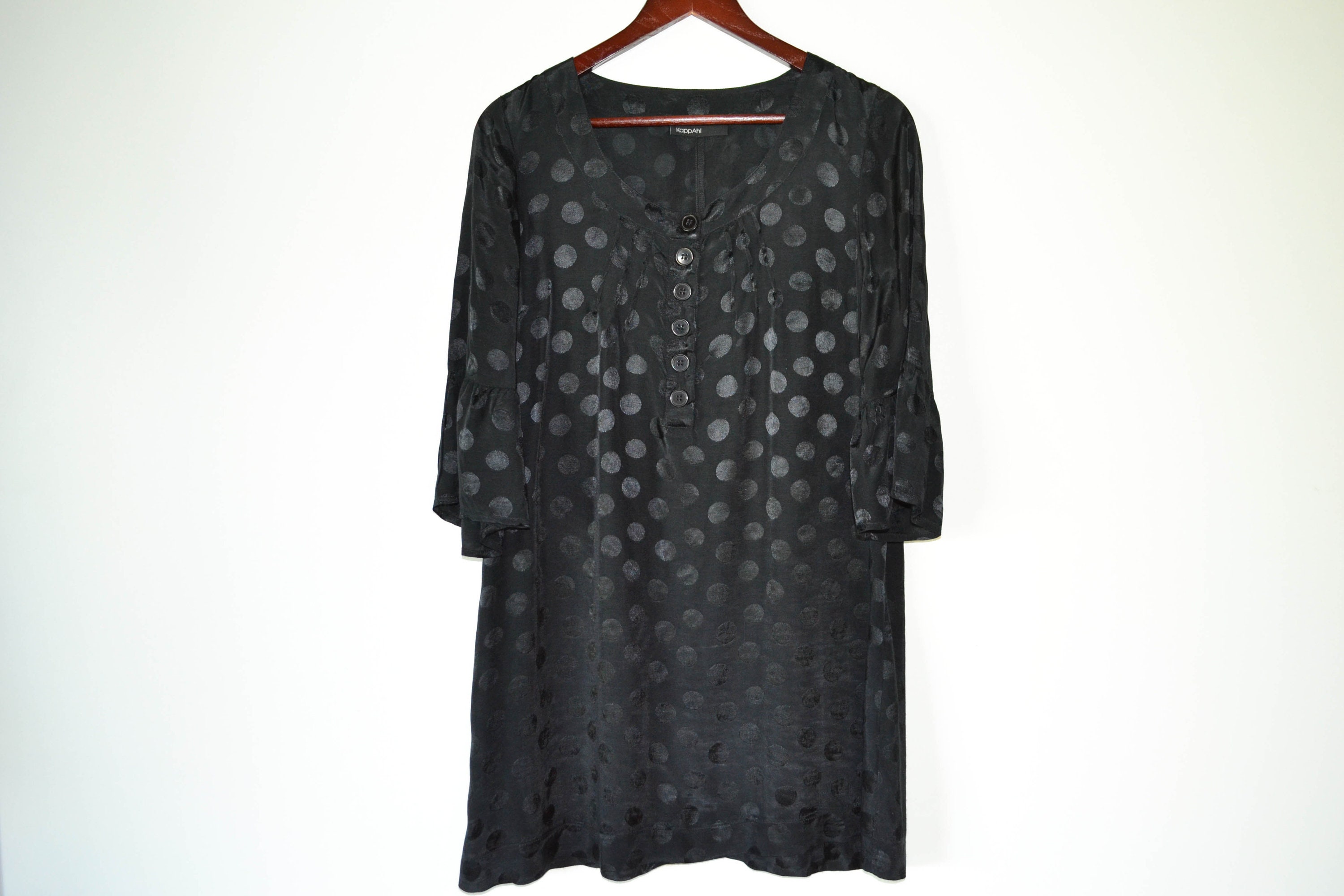 Black Vintage 80s Blouse Women Boho Blouse Bohemian Tunic Black Vintage 80s Blouse Women Boho Blouse Bohemian Tunic