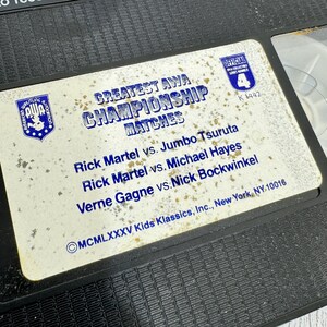 WWF AWA Wrestling VHS Lot Hulk Hogan Andre Giant Kevin Nash Roddy Piper ...