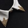 Silver Arrow Head Collar Chain Collar Clip - Etsy