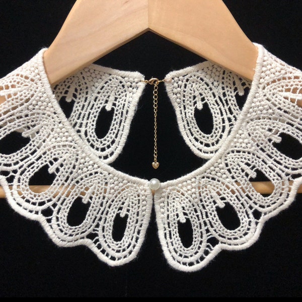 Cream Lace Collar - Etsy