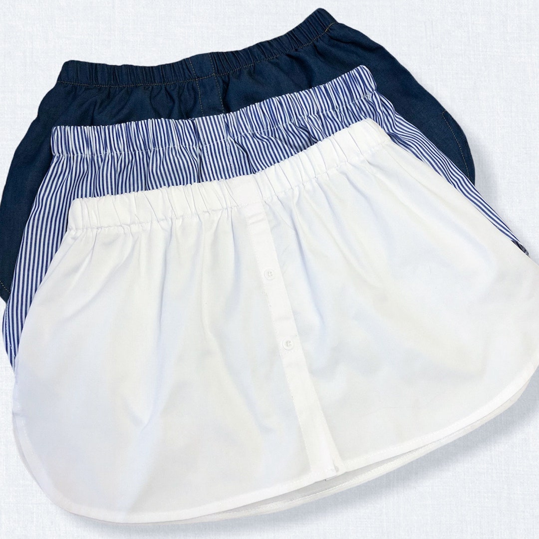 Dress Extender, Top Extender, Extended Skirt, Shirt Skirt, Denim Skirt ...