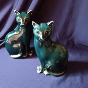 Cat Figurine, Mantel Cats, Poole Pottery, Poole Pottery Cats, Retro ...