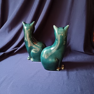 Cat Figurine, Mantel Cats, Poole Pottery, Poole Pottery Cats, Retro ...
