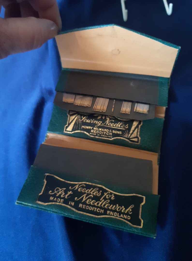 Antique Needle Case Antique Needles Henry Milward - Etsy