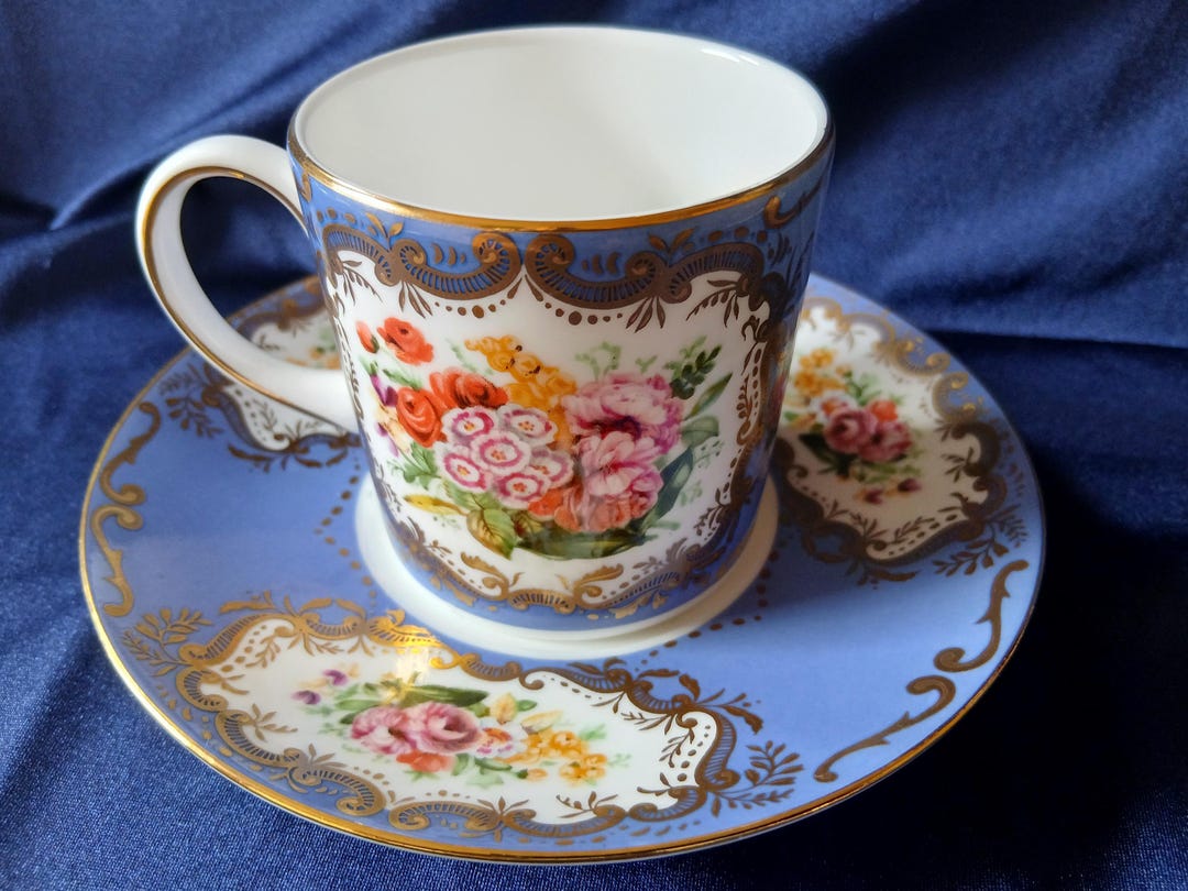 Coalport Cup and Saucer, Compton and Woodhouse, Coalport Celebration ...