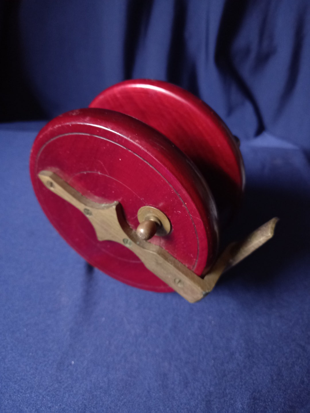 Milwards Fishing Reel, Wooden Fishing Reel, Fishing Collectible ...