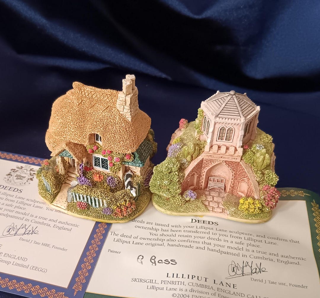 Lilliput Lane, Cream of the Crop, Eagle House Folly, Lilliput Lane ...