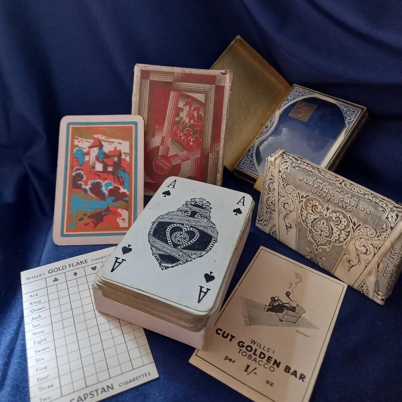 Art Deco Playing Cards - Etsy