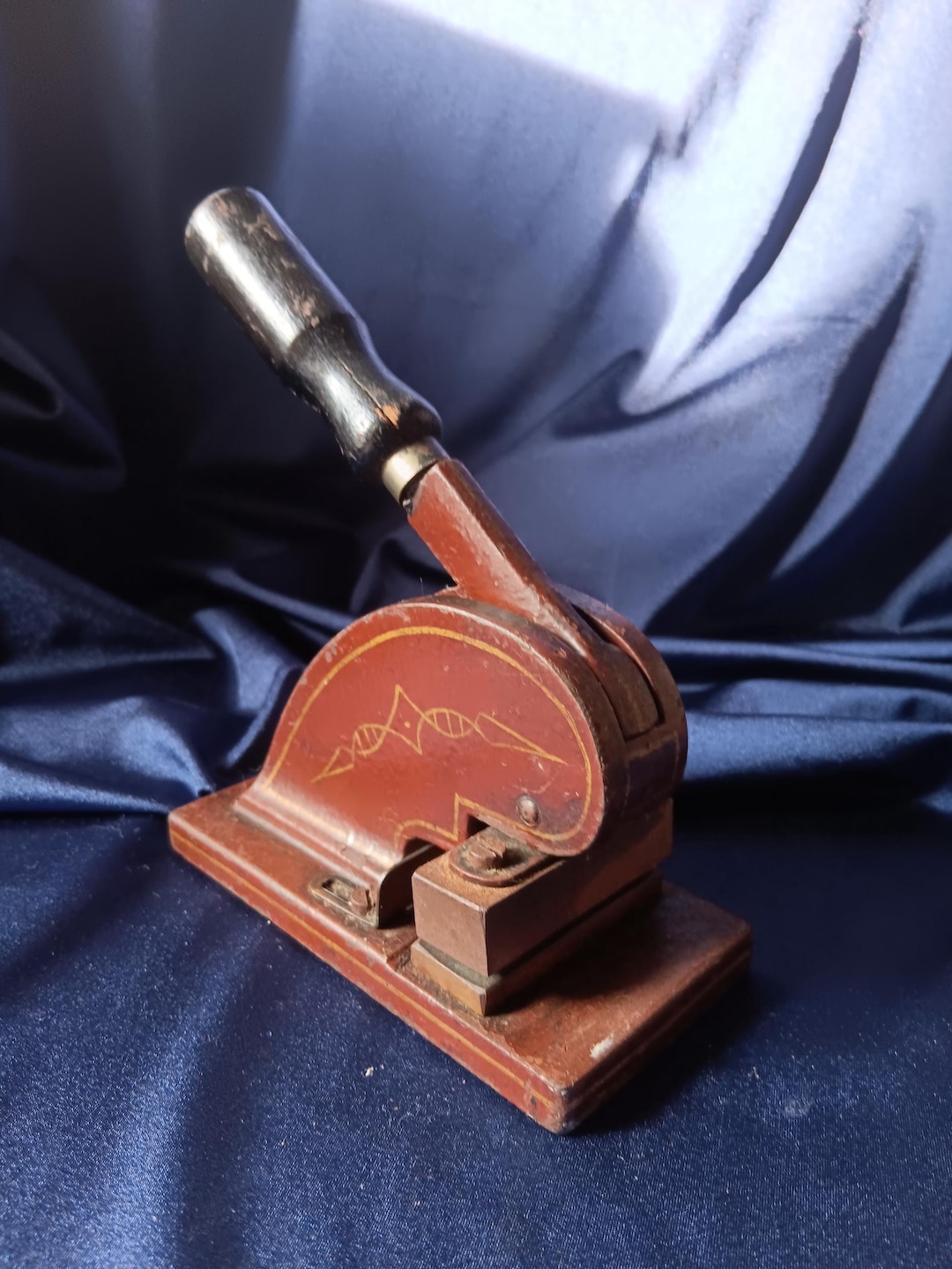 Antique Paper Embosser, Letter Press, Office, Study, Mancave, Door Stop ...