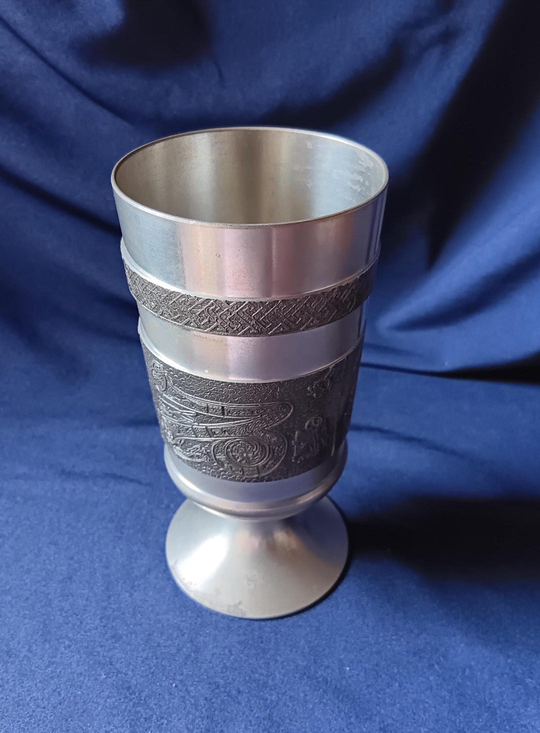 Mullinger Pewter, Pewter Goblet, Irish Pewter, Irish Goblet, Larp Prop ...