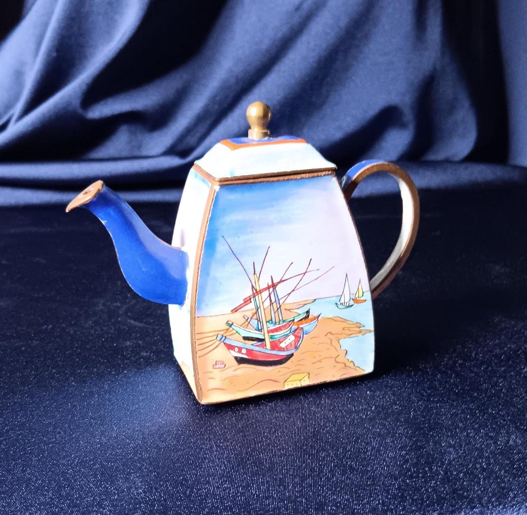 Kelvin Chen, Miniature Teapot, Enamel Teapot, Collectible Teapot ...