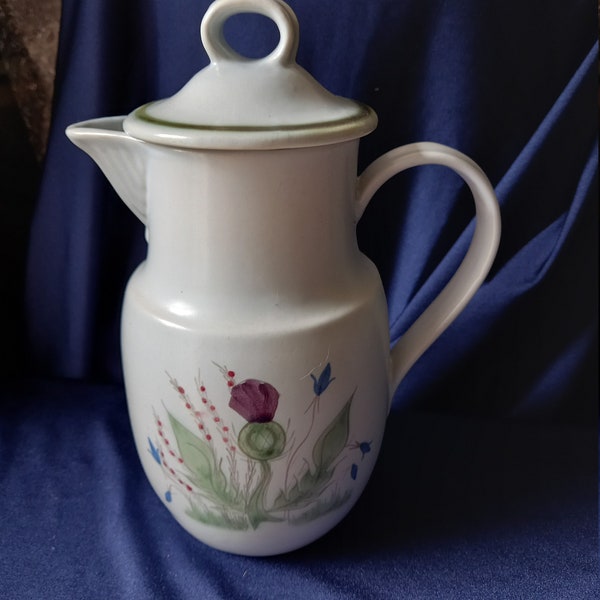 Stoneware Coffee Pot - Etsy