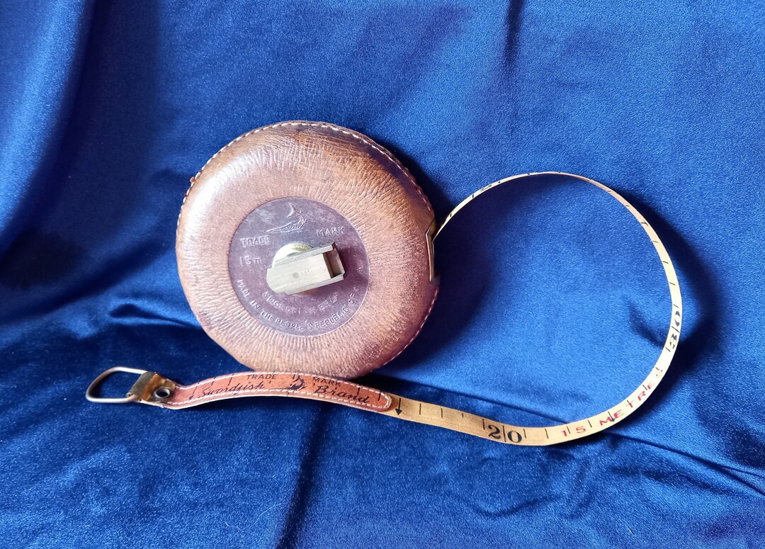 Tape Measure, Vintage Tape Measure, Measuring Tape, Swordfish Brand ...