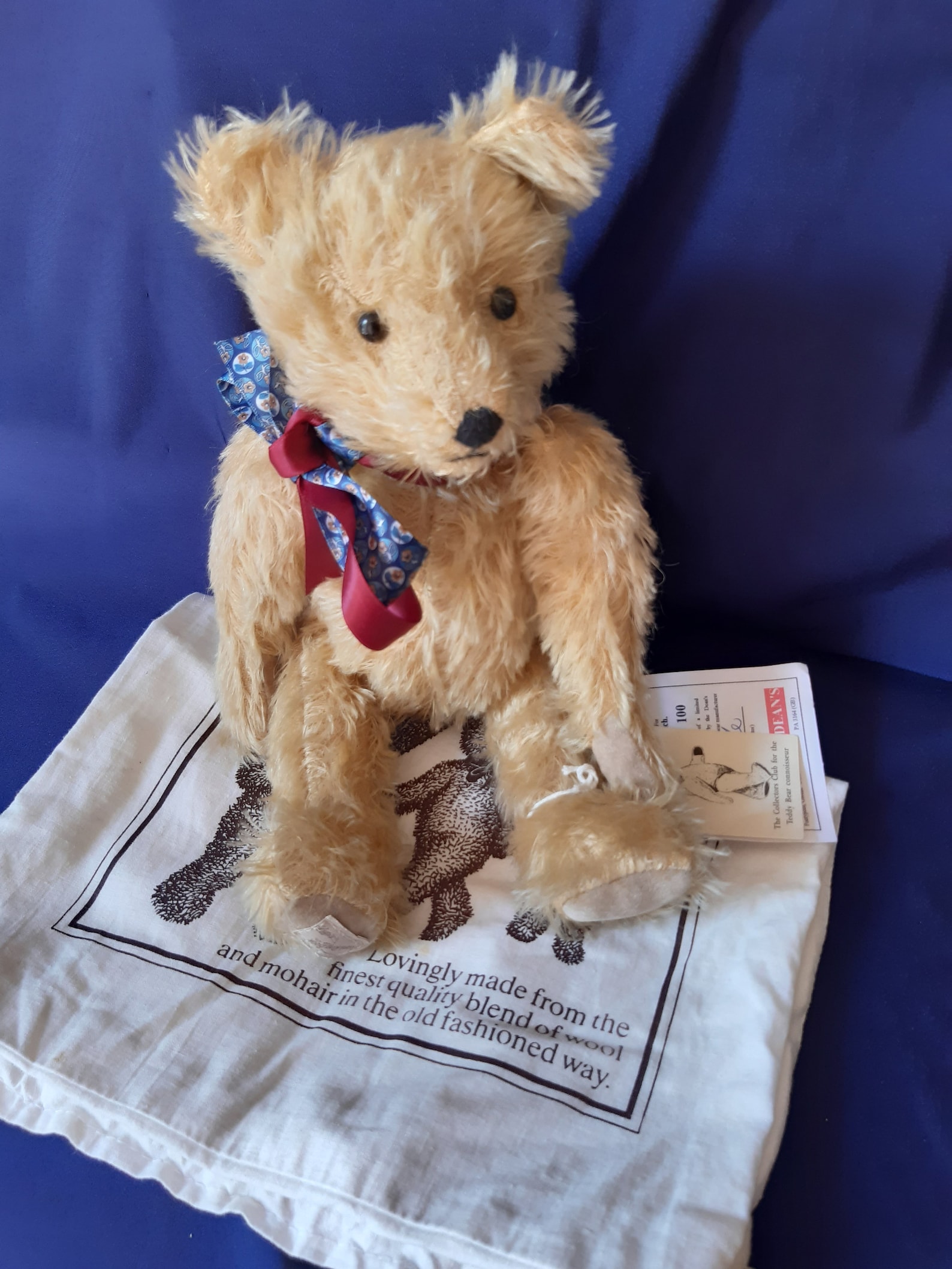 Vintage Teddy Bear Deans Collector's Bear Deans Rag Book - Etsy