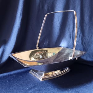 Art Deco Dish, Art Deco Basket, Welbeck Plate, Alex Clark Co Ltd ...